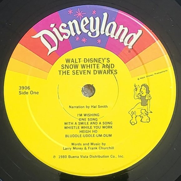 Disney | Media | Vintage Walt Disneys Story Songs From Snow White The ...